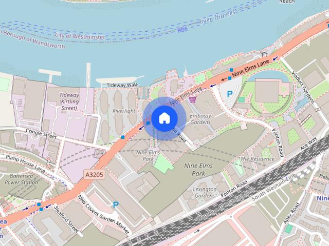 Bloom West, 57 Nine Elms Ln, Nine Elms, London SW11 7DG