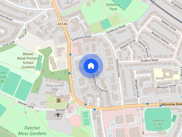 Bloomesbury Avenue, Manchester, M20