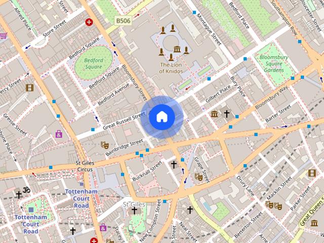 Bloomsbury Street, Bloomsbury, London, WC1B