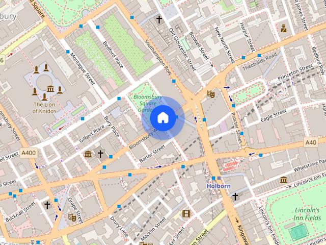 Bloomsbury Square, Bloomsbury, WC1A