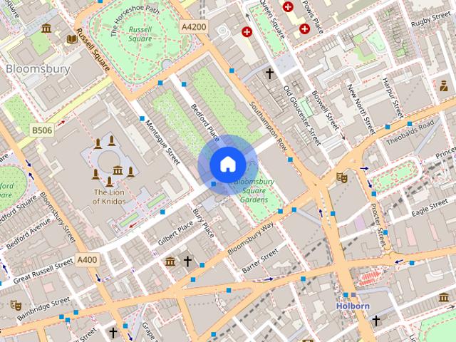 Bloomsbury Square, Covent Garden, WC1A