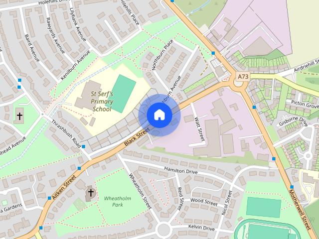 Black Street, Airdrie, North Lanarkshire, ML6