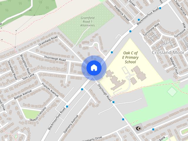 Blackmoorfoot Road, Crosland Moor. Huddersfield, HD4