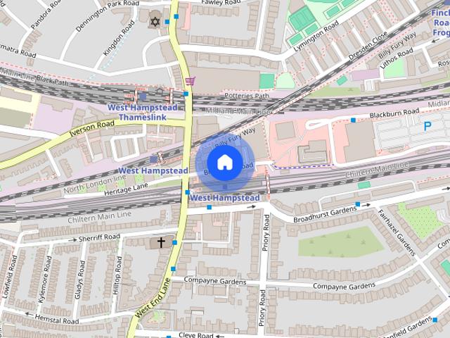 Blackburn Road, West Hampstead NW6