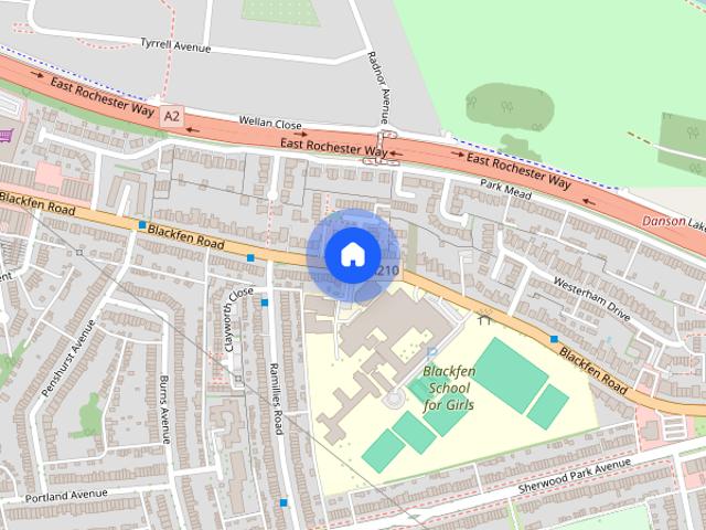 Blackfen Road Sidcup DA15