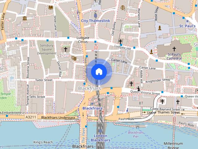 Blackfriars Lane, London, EC4V