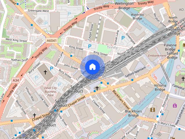 Blackfriars Road, Salford, Greater Manchester, M3