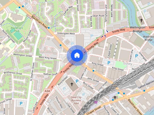 Blackfriars Road, Salford, M3