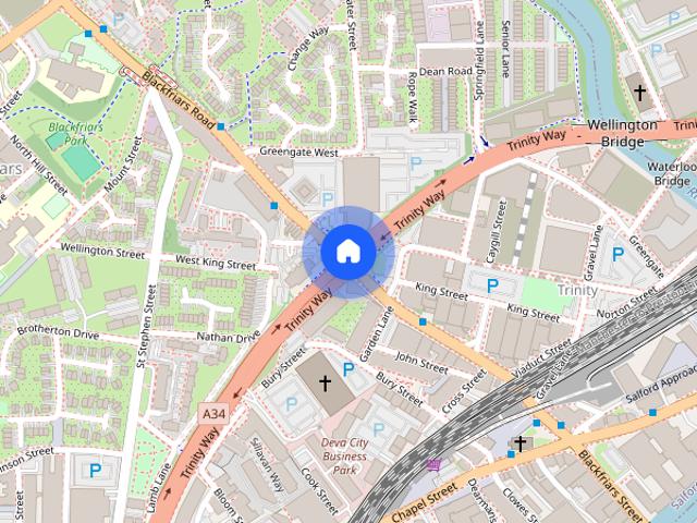 Blackfriars Road, Salford, M3