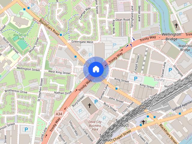 Blackfriars Road, Salford, M3