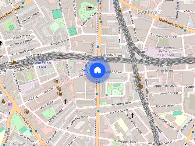 Blackfriars Road, Southbank, London, SE1
