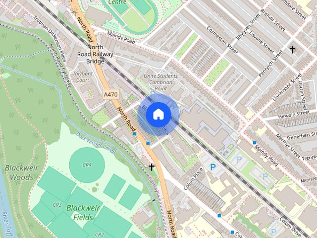 Blackwier Terrace, Cardiff, CF10