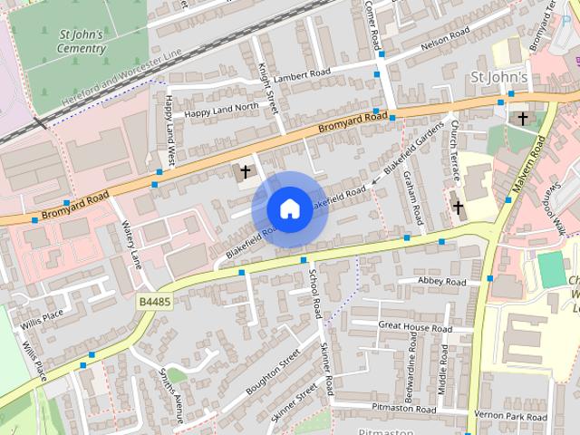 Blakefield Road, Worcester, Worcestershire, WR2