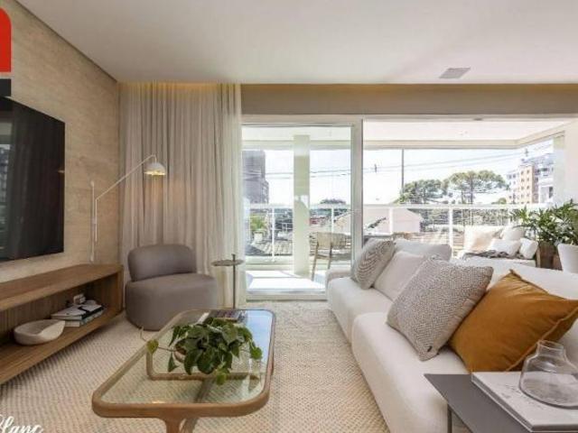 Blanc de Rouge Apto 154m² 3 suítes, sacada gourmet e 2 vagas no Juvevê