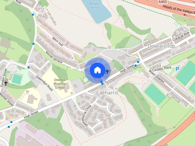 Blanche St, Merthyr Tydfil, CF48