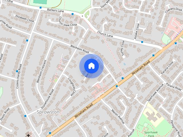 Blenheim Close, Sprowston