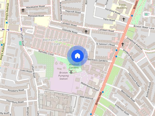 Blenheim Gardens, Brixton, London, SW2