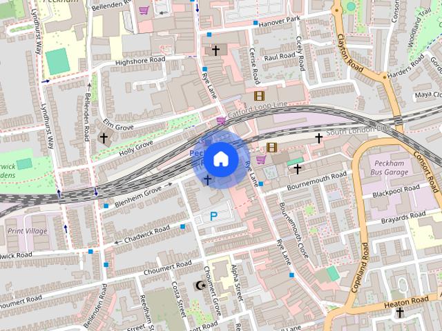 Blenheim Grove, Peckham Rye, London, SE15