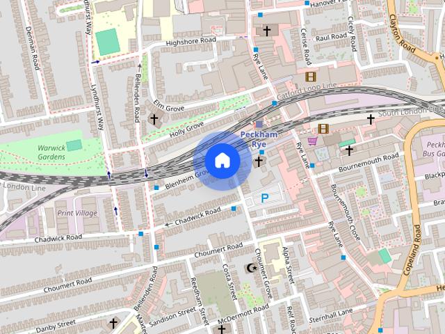Blenheim Grove, Peckham Rye, London, SE15