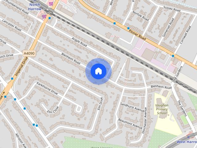 Blenheim Road, Harrow, Middlesex, HA2