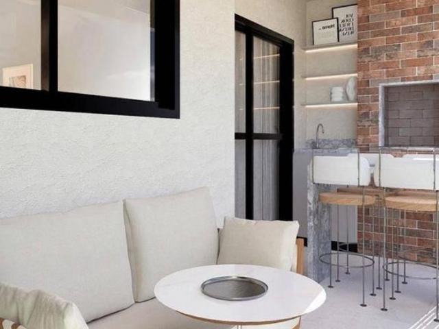 Bliss Cuore Apto 62m 2 quartos, sacadas gourmet e 1 vaga no Hauer