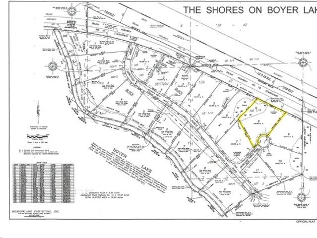 Blk 2 S The Shores on Boyer Lake Park Lk Lot 8, MN 56554