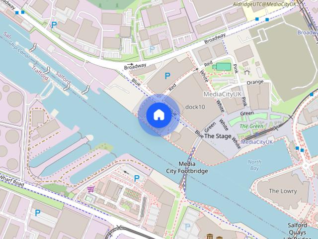 Blue, Media City, Salford, M50