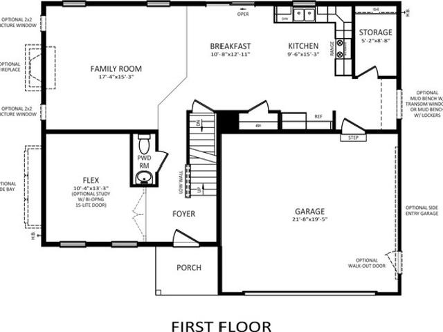 Blue Ridge Plan The Horizon at Brush Valley Community