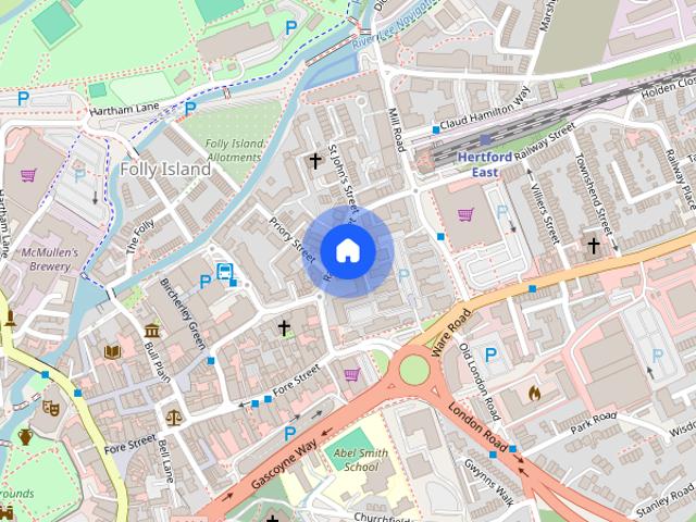 Bluecoat Court, Hertford