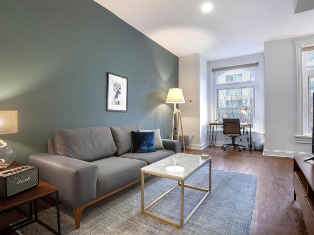 Blueground Washington DC 2 Bedroom Apartment for Rent at 1425 P St Nw #1587660P, Washington, DC 20005 Logan Circle Shaw