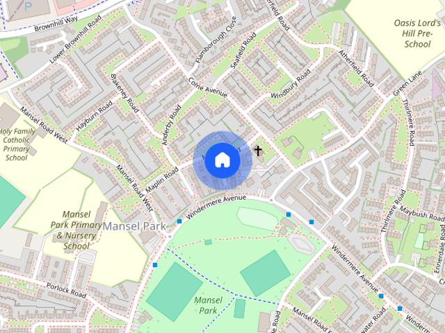 Blyth Close, Southampton, Hampshire, SO16