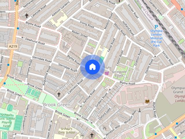 Blythe Road, London