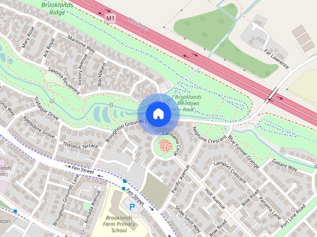Broughton Grounds Lane, Brooklands, MK10