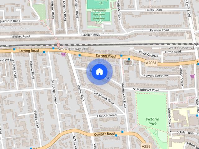 Browning Road, Worthing, West Sussex