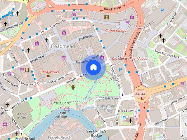 Broad Weir, City Centre, Bristol, BS1
