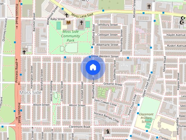 Broadfield Road, M14