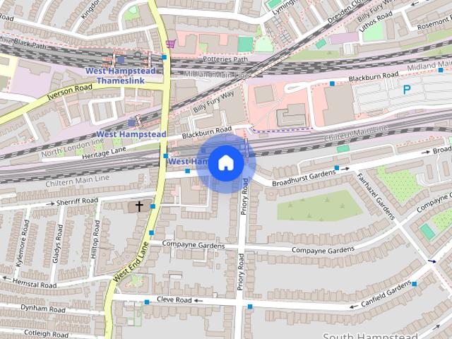Broadhurst Gardens, West Hampstead, London, NW6