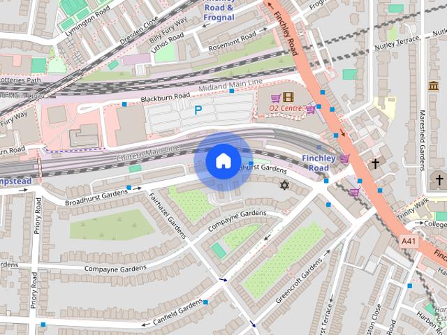 Broadhurst Gardens, West Hampstead, London, NW6
