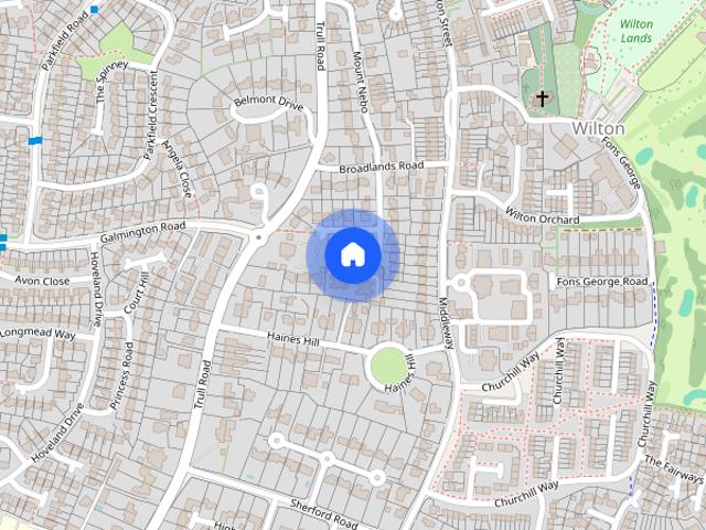 Broadlands Rise, Vivary Heights Broadlands Rise, TA1