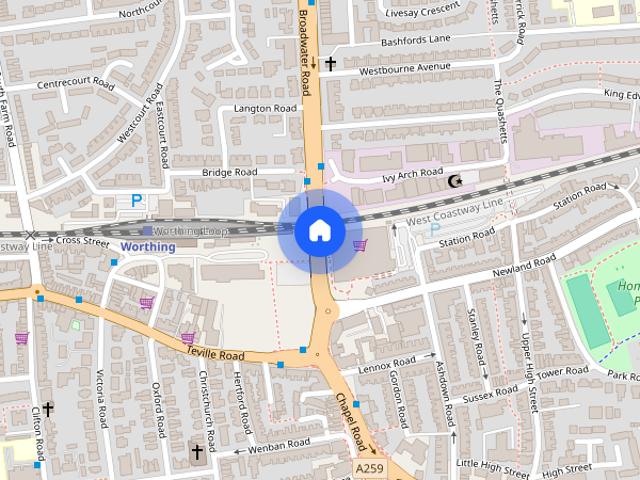 Broadwater Road, Worthing, BN11