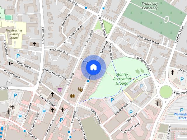Broadway, City Centre, Peterborough, PE1