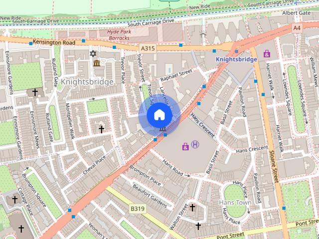 Brompton Road, Knightsbridge, London, SW3