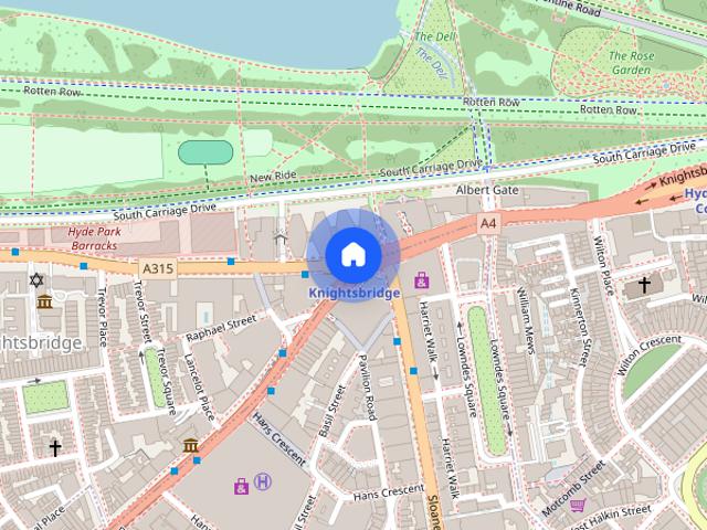 Brompton Road, Knightsbridge, London, SW7