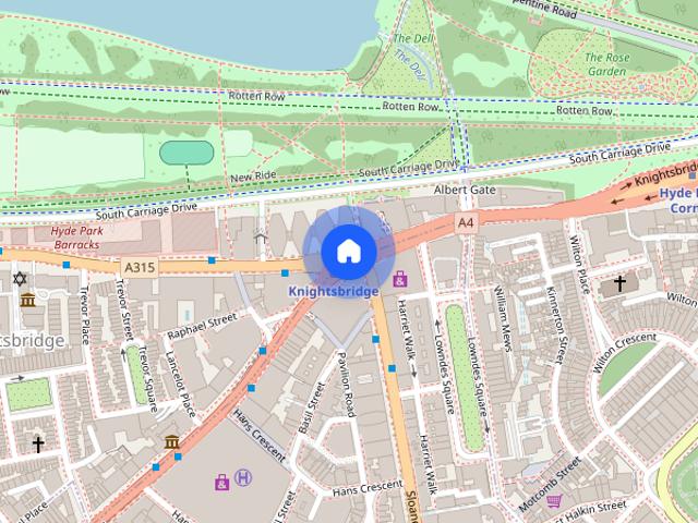 Brompton Road Knightsbridge SW3