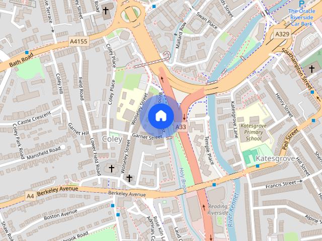 Brook Street West, Reading, Berkshire, RG1