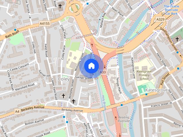 Brook Street West, Reading, Berkshire, RG1