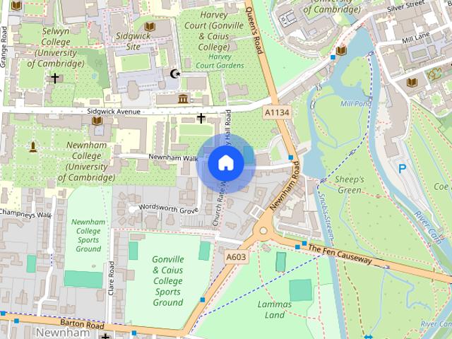 Brookfield, Newnham Walk, Cambridge