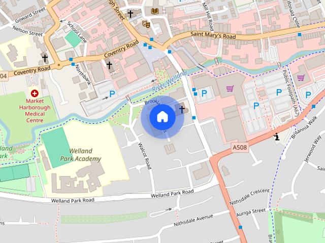 Brooklands Gardens, Market Harborough, LE16