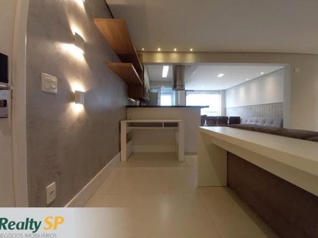BROOKLIN 69m² / 2 DORM 1 SUÍTE / MOBILIADO / AR COND / 1 VAGA / LAZER COMPLETO