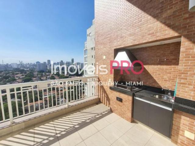 Brooklin 121m² varanda gourmet 3 dormitórios 1 suíte 2 vagas